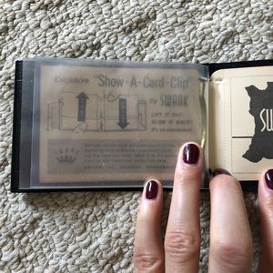 SWANK | Bags | Vintage Mens Black Leather Swank Bifold Wallet | Poshmark